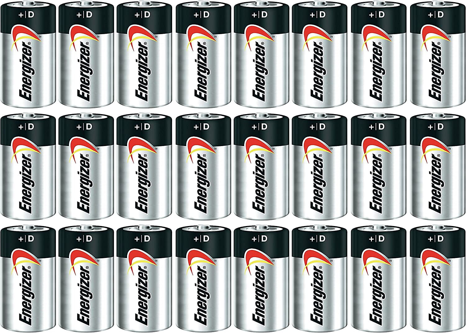 ENERGIZER E95 Max ALKALINE D BATTERY Made in USA - 24 Count - Walmart.com