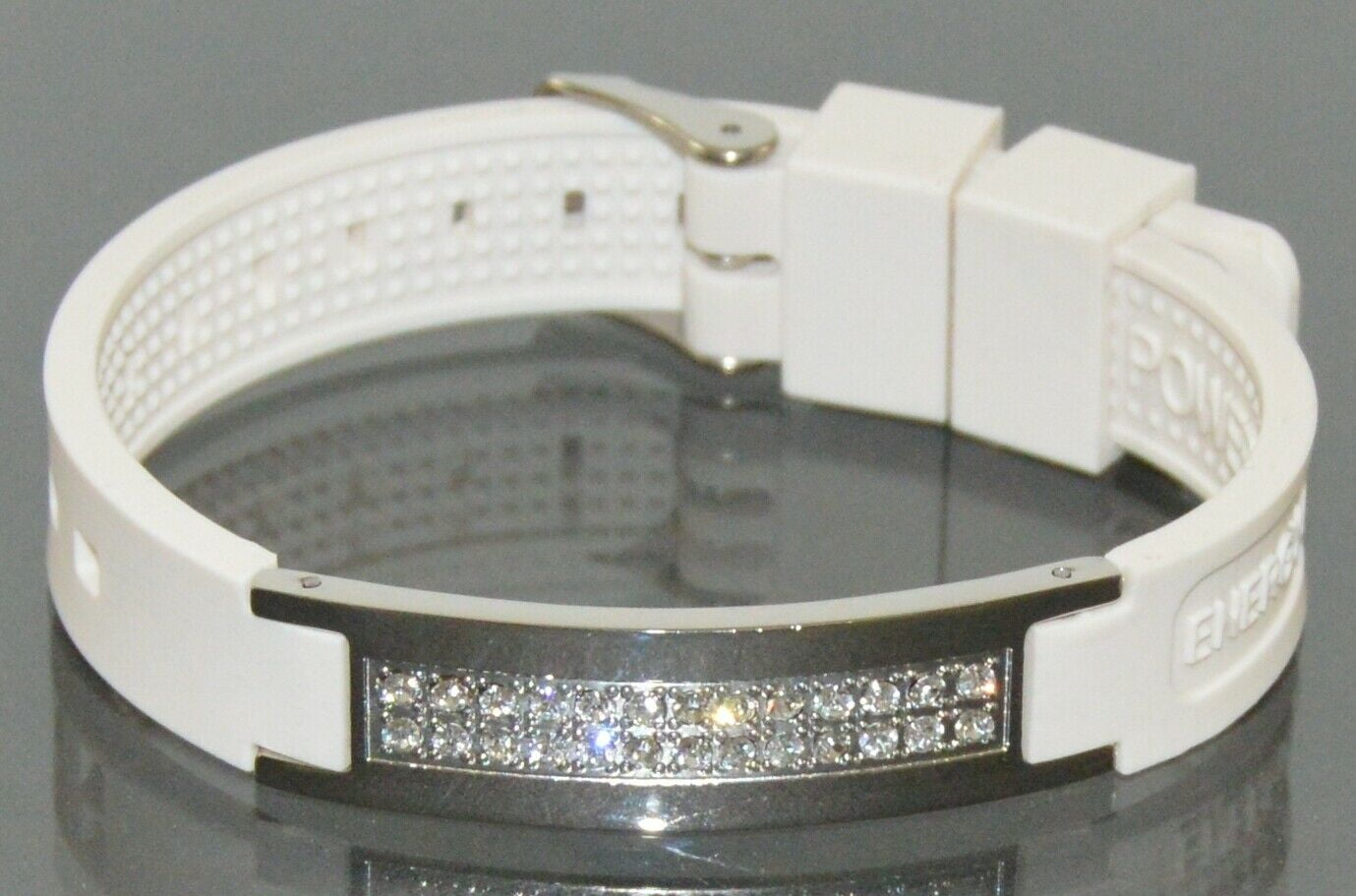 ENERGY POWER SILICON BRACELET EMF PROTECTION MAGNET THERAPY ** 4 in 1 ...