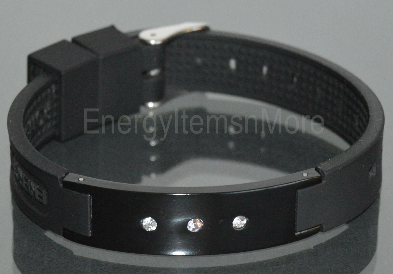 ENERGY POWER SILICON BRACELET EMF PROTECTION MAGNET THERAPY ** 4 in 1 ...
