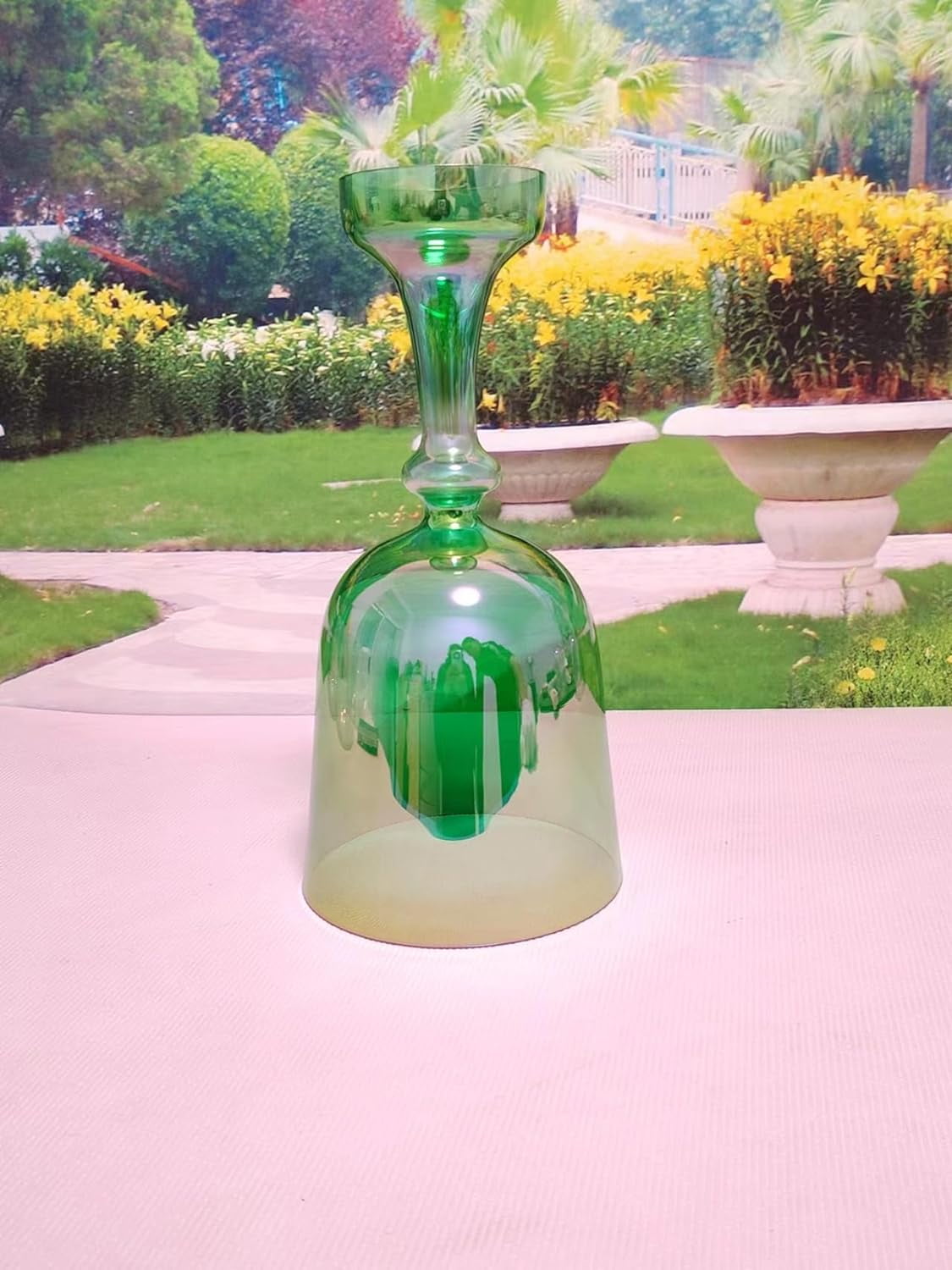 ENERGYSOUND Green Color Alchemy Solid Chalice Grail Clear F Heart ...