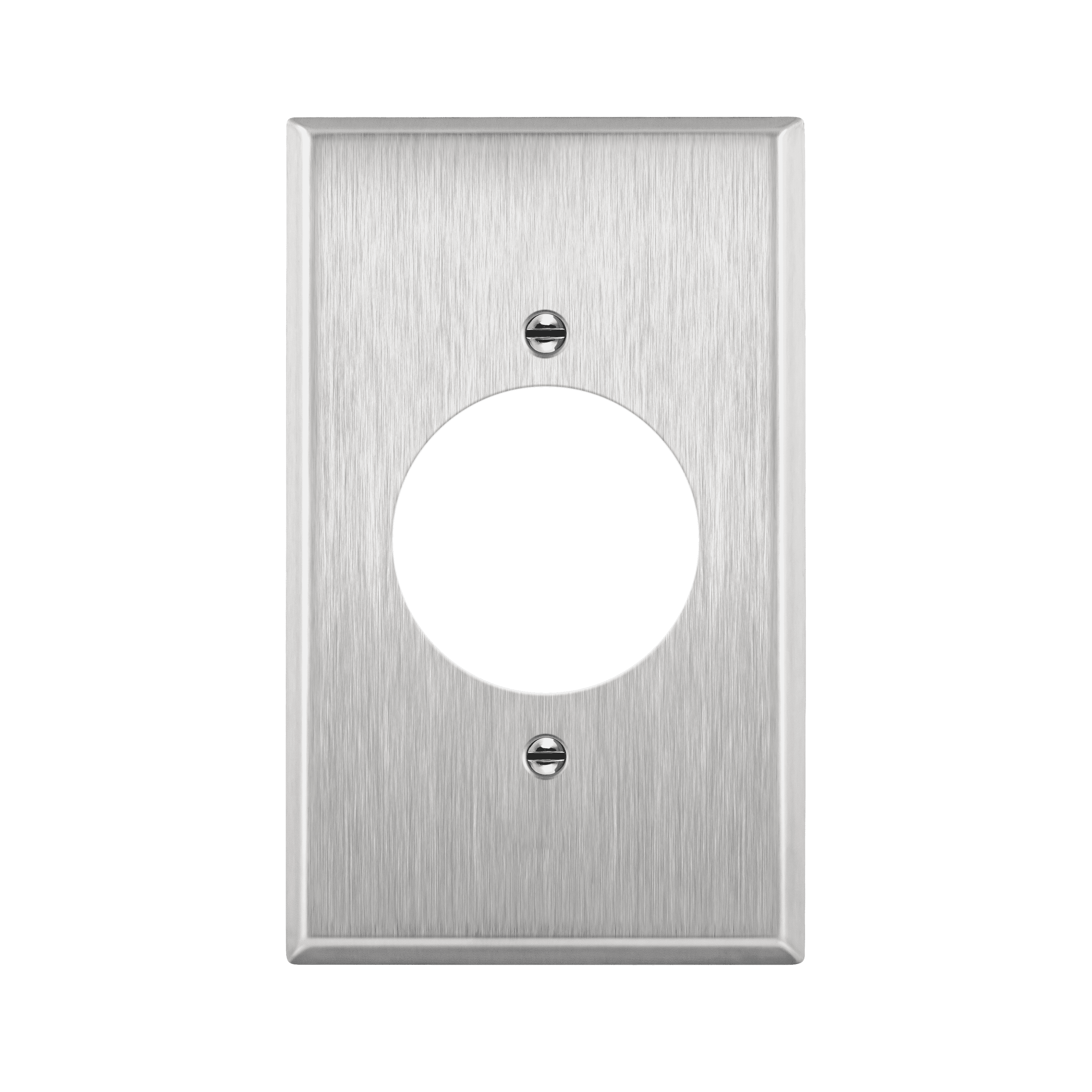 ENERLITES 1.620" Hole Single Locking Receptacle Outlet, Metal Wall ...