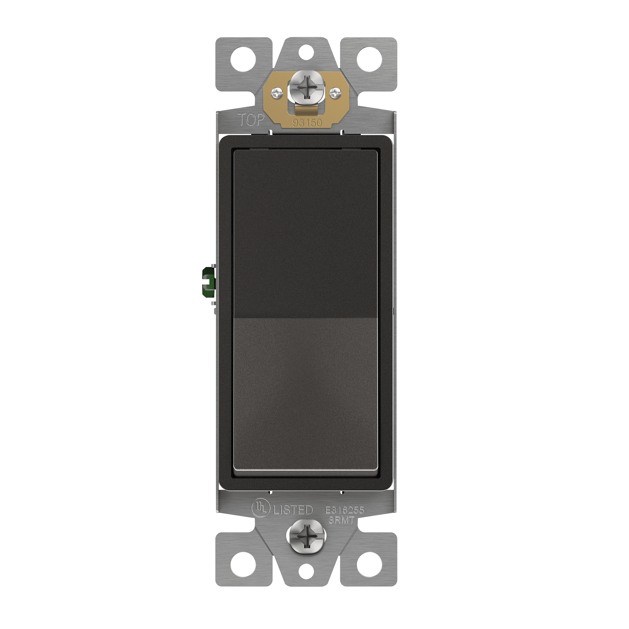 ENERLITES 3-Way Decorator Paddle Light Switch, Gloss Finish, Single ...