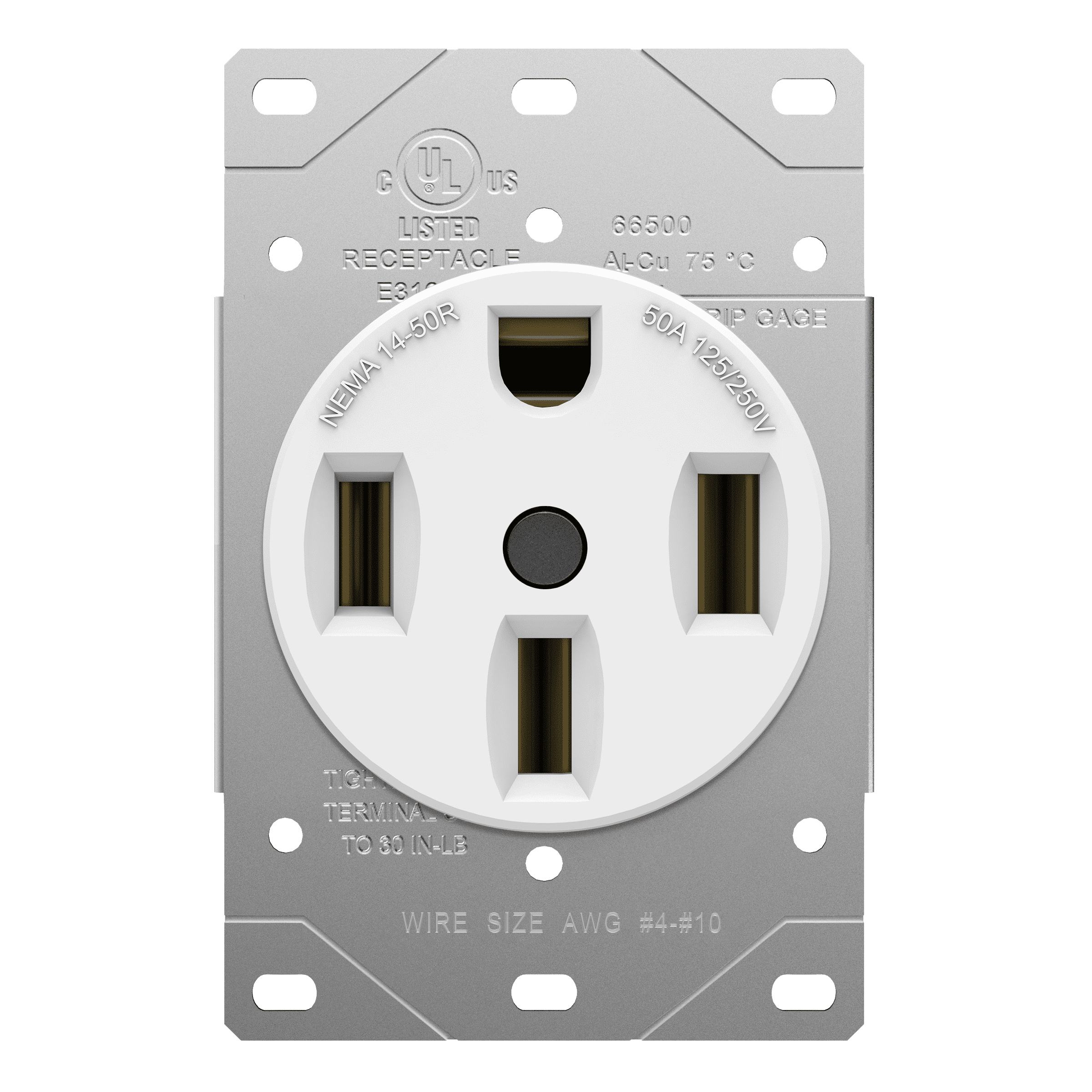 ENERLITES 50 Amp Range Receptacle Outlet for RV and Electric Vehicles ...