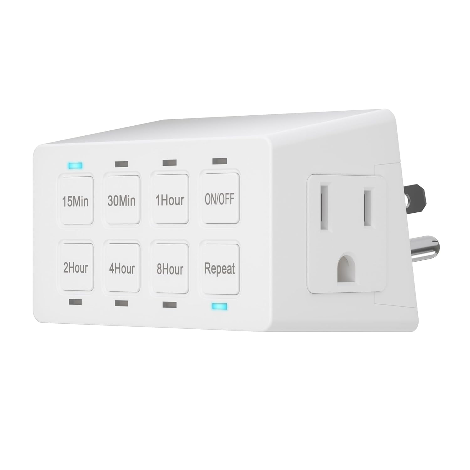 ENERLITES 8-Hour Indoor Countdown Plug-in Timer, Timer for Electrical ...