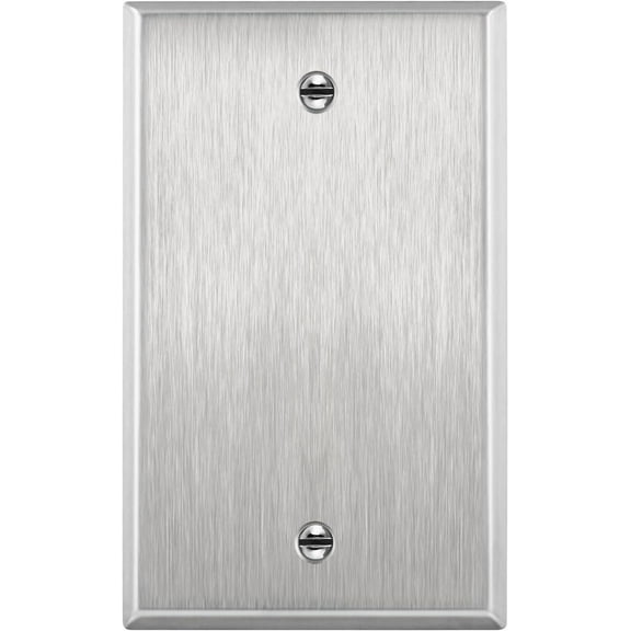 Decorator or Outlet Wall Plate, Stainless Outlet Cover, Resistant, Size ...