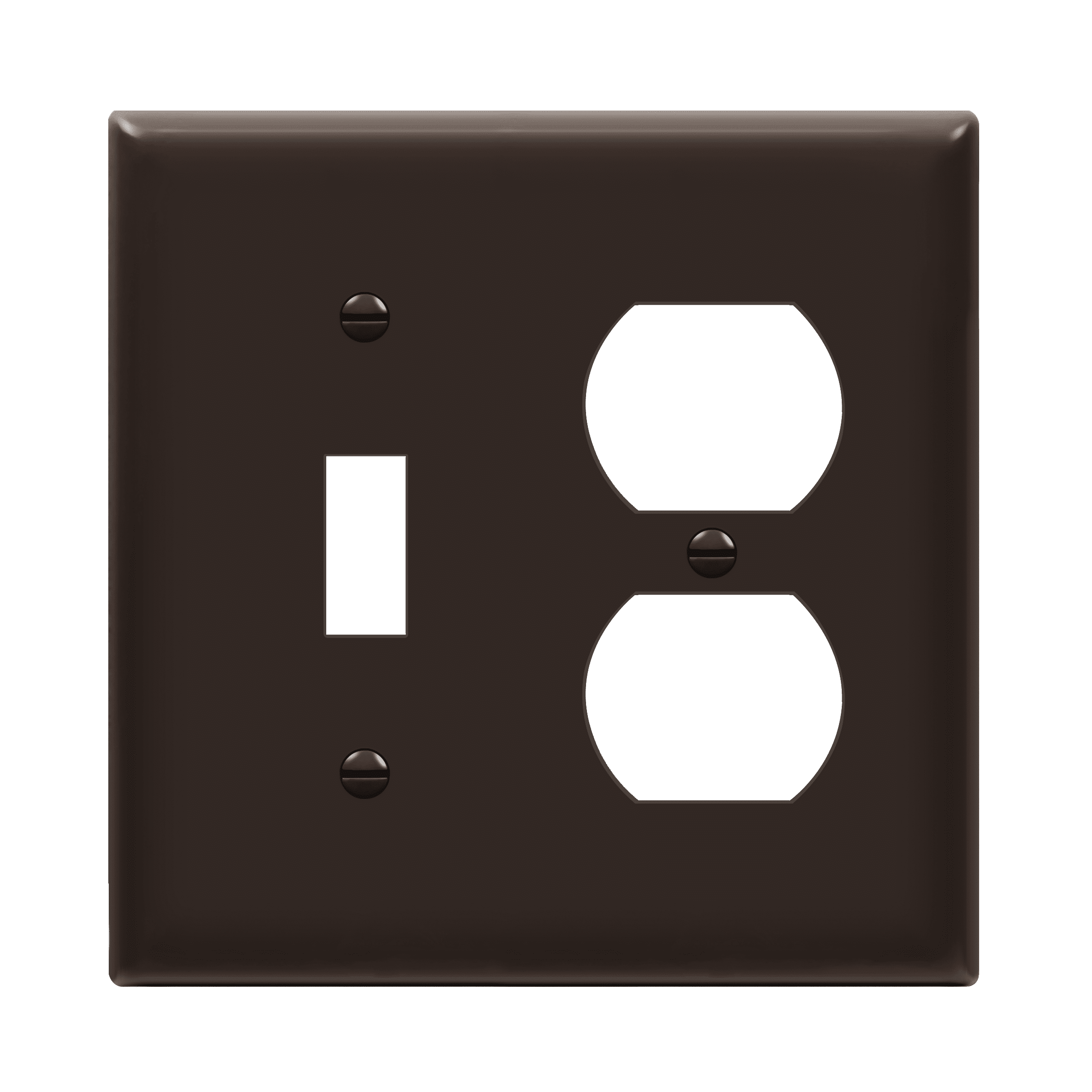 ENERLITES Combination Toggle Light Switch/Duplex Receptacle Outlet Wall ...