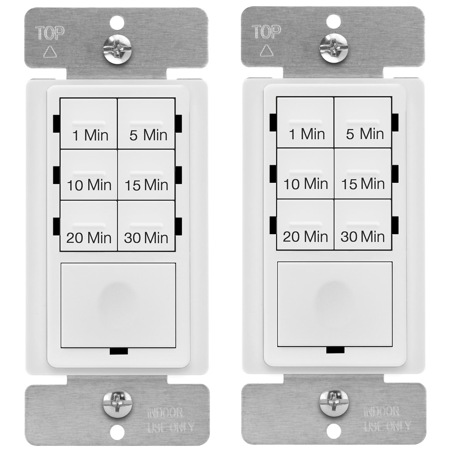 ENERLITES Bathroom Wall Automatic Countdown Timer Switch, 1-30 Min ...