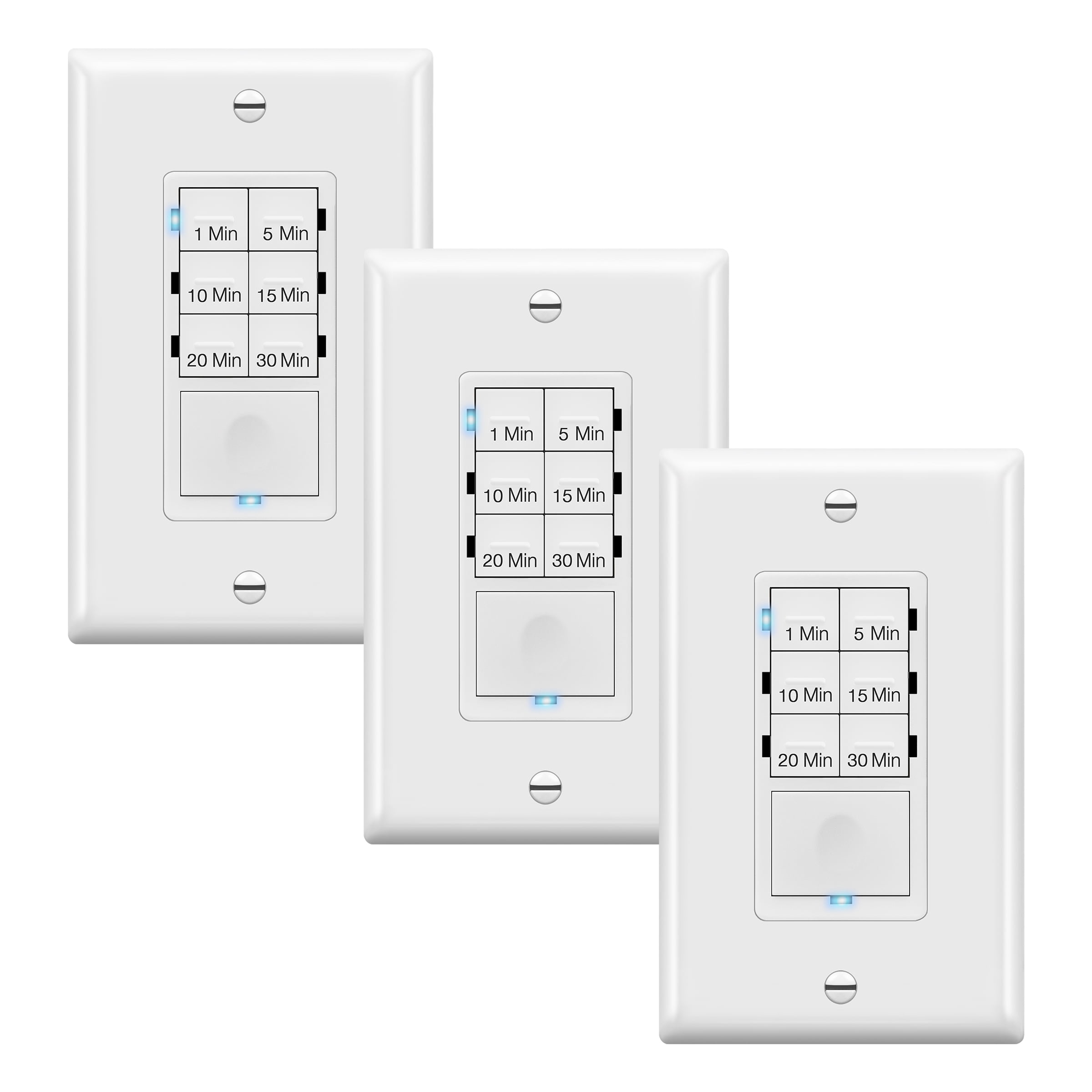 ENERLITES Countdown Timer Switch for bathroom fans and household lights ...