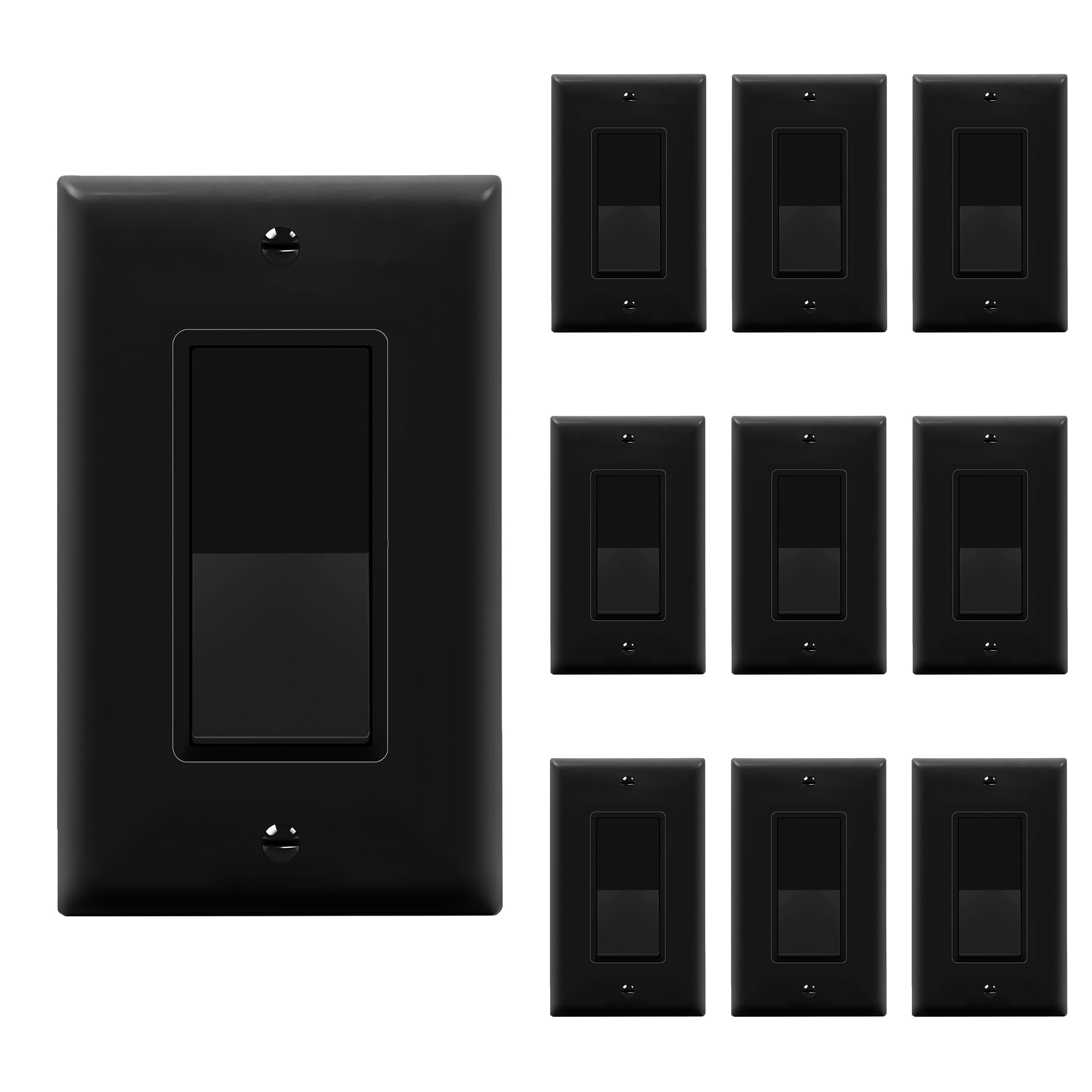 3 Way Light Switch 3 Way Paddle Rocker Light Switch ENERLITES Decorator ...