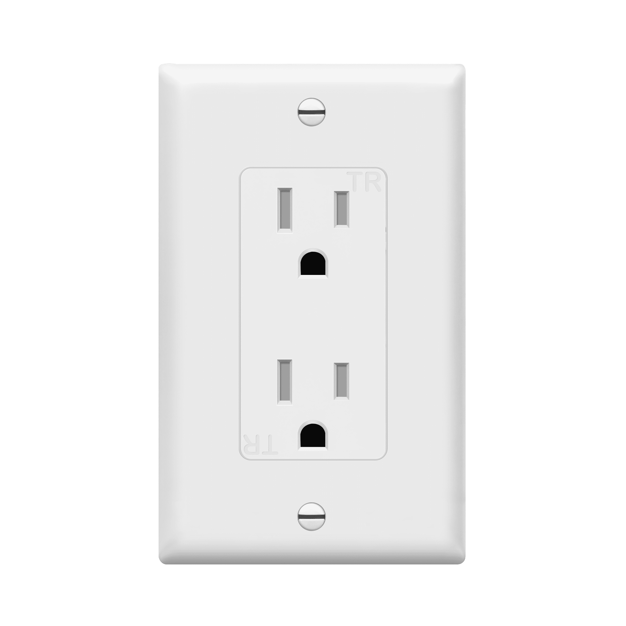 ENERLITES Duplex Receptacle Outlet, Tamper-Resistant Electrical Wall ...