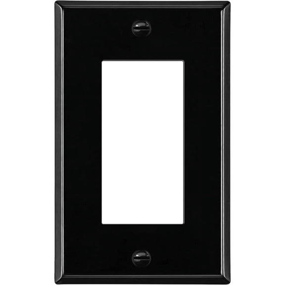 Black Metal Outlet Covers