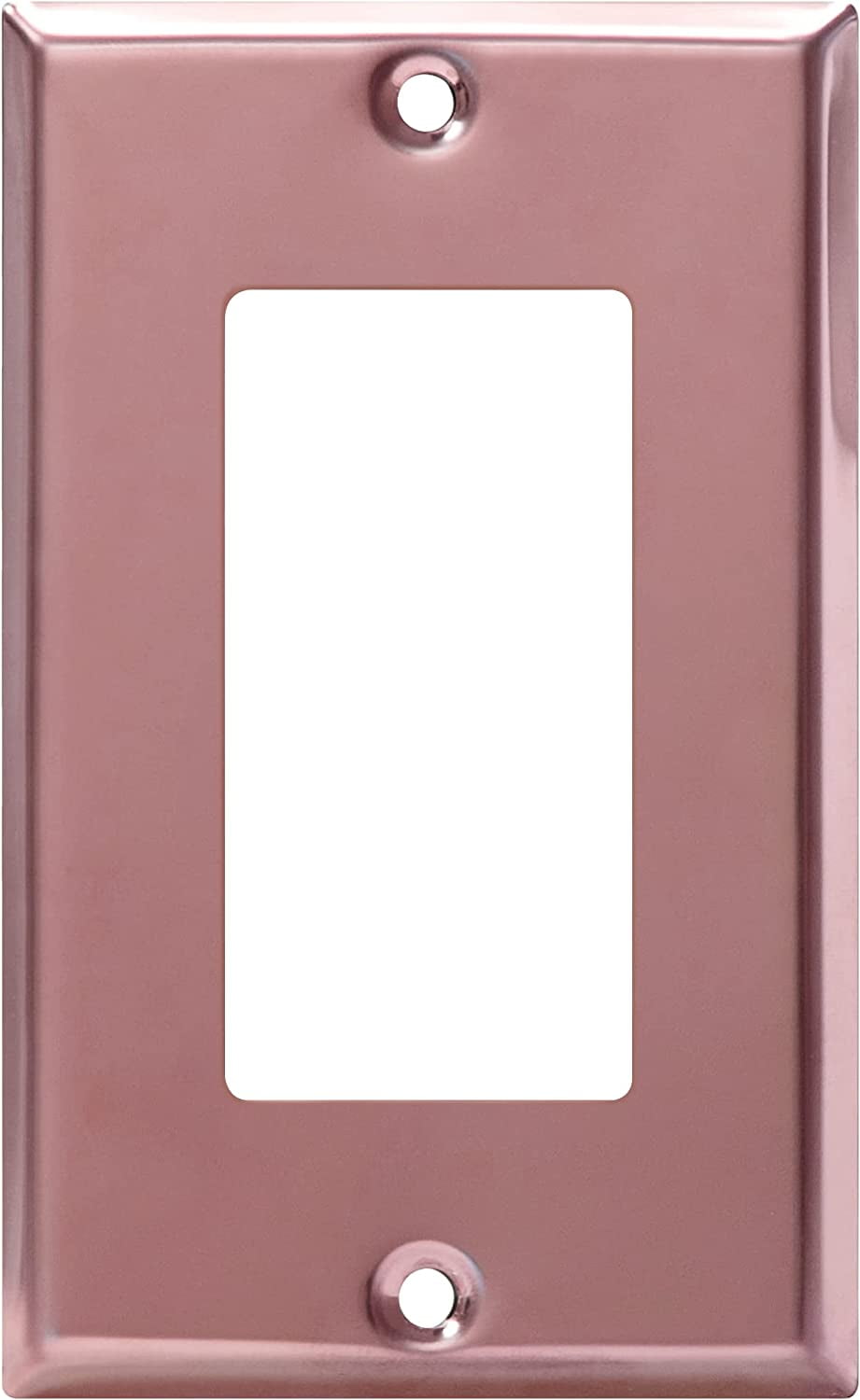 ENERLITES Decorator Switch Metal Wall Plate, Stainless Steel Outlet ...