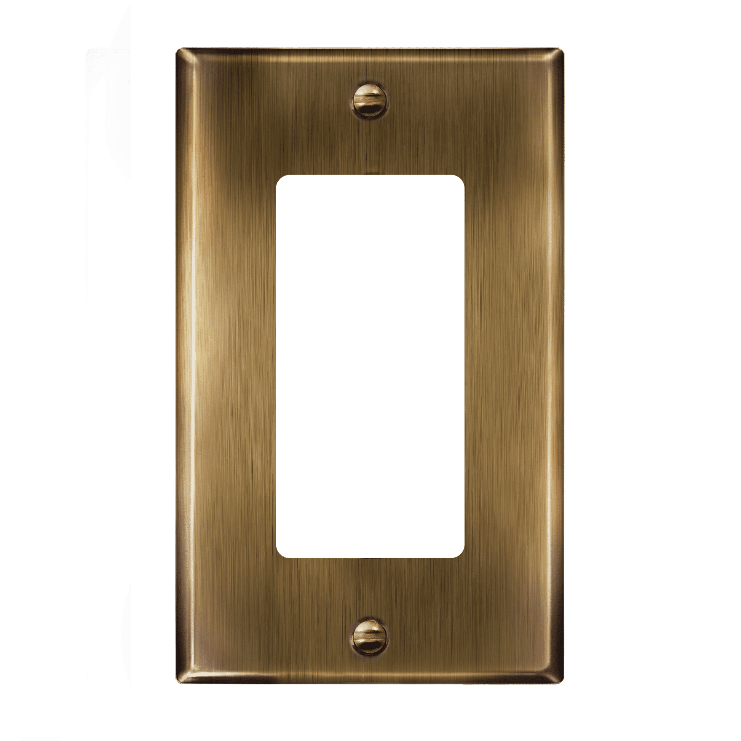 ENERLITES Decorator Switch or Outlet Metal Wall Plate, Stainless Steel ...