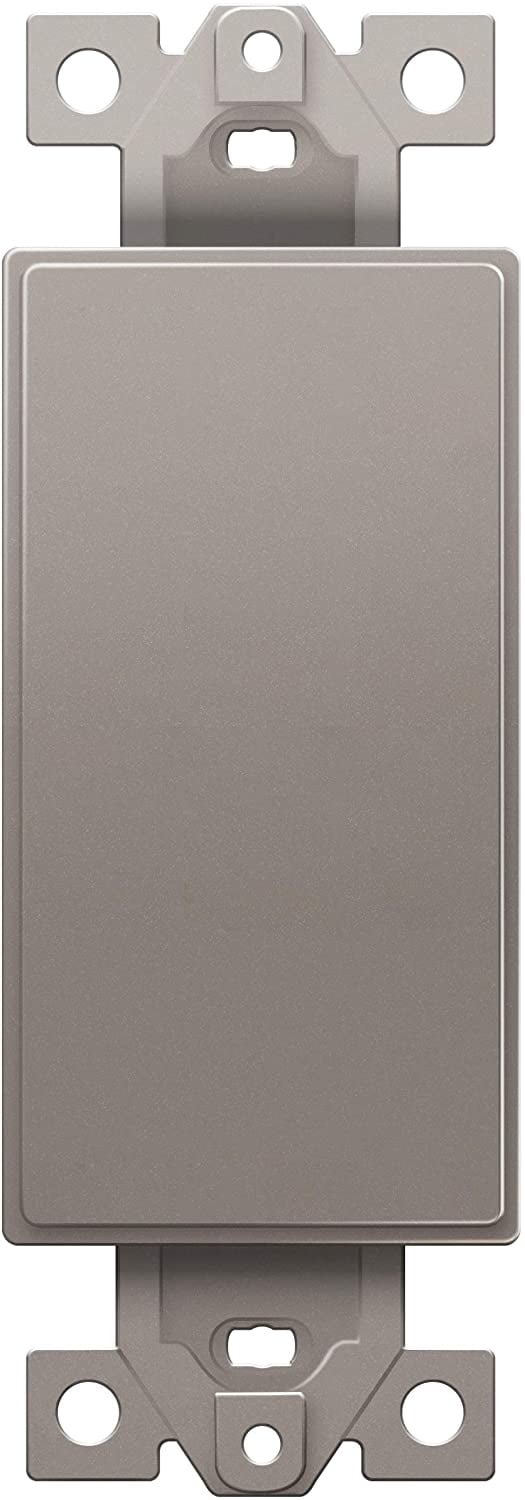 ENERLITES Decorator Wall Plate, 1 Gang Blank Rocker Outlet Adapter ...