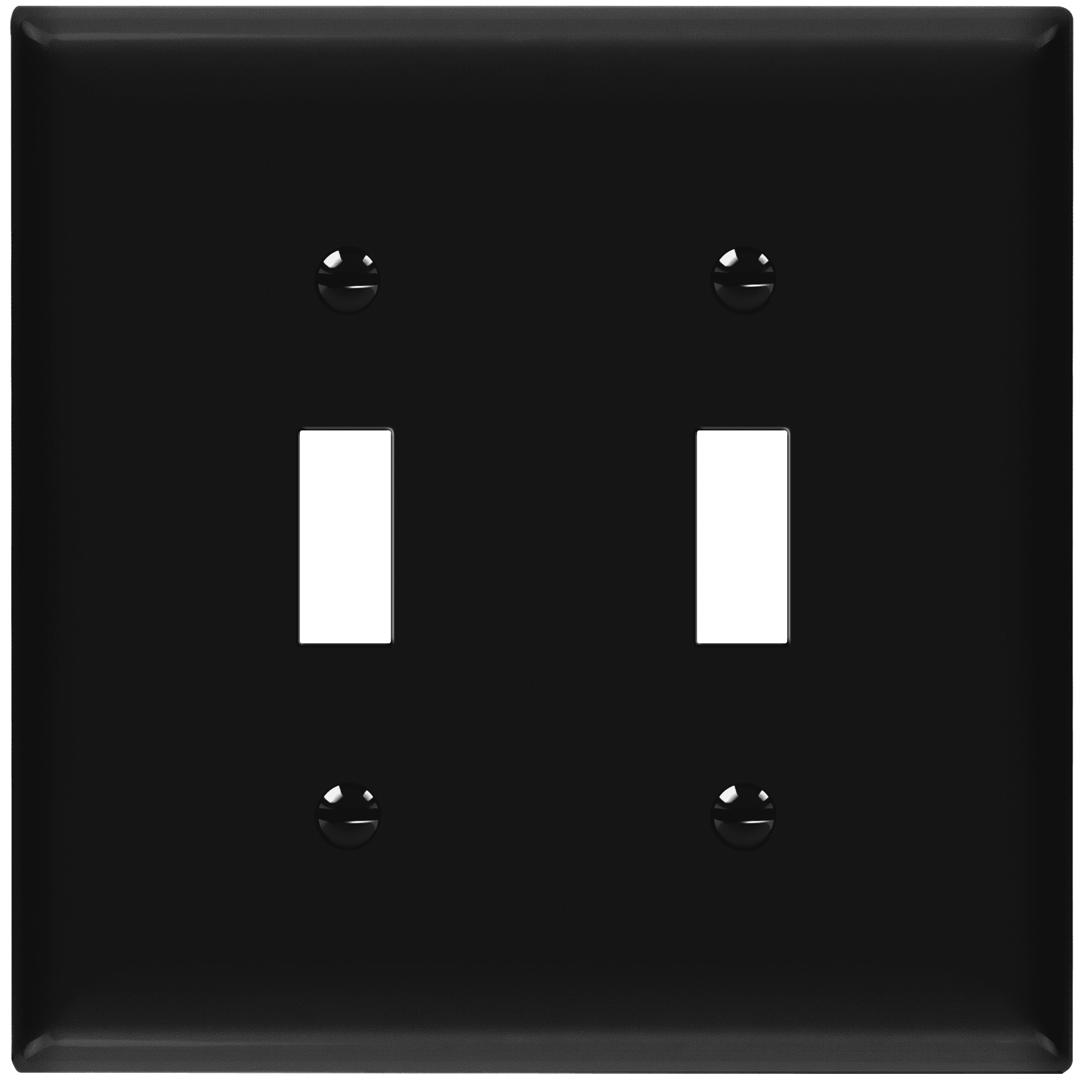 ENERLITES Double Toggle Switch Cover, Two Gang Light Switch Wall Plate ...