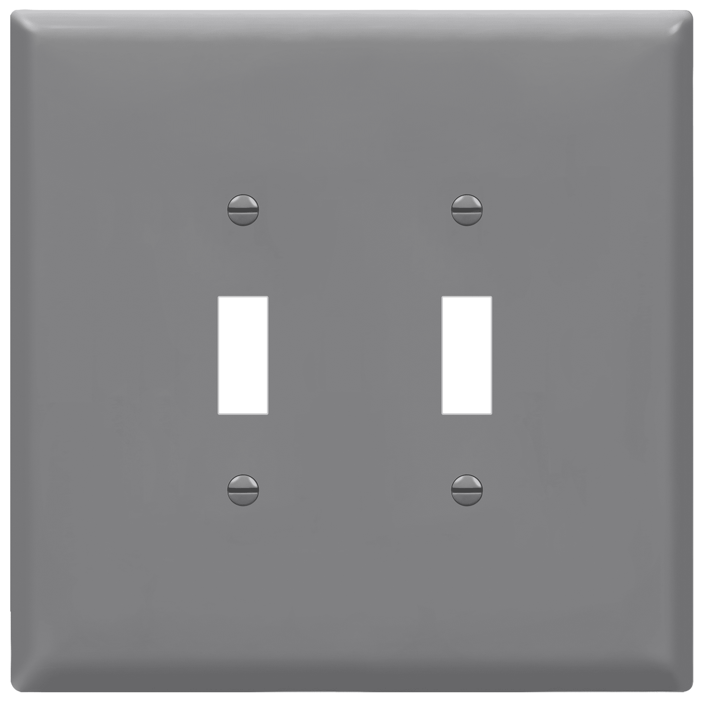 ENERLITES Double Toggle Switch Cover, Two Gang Light Switch Wall Plate ...