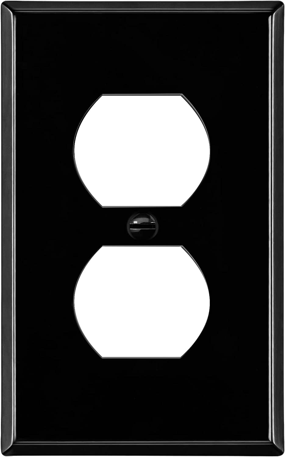 ENERLITES 1-Gang Stainless Steel Wall Plate, Corrosion-Resistant Outlet ...