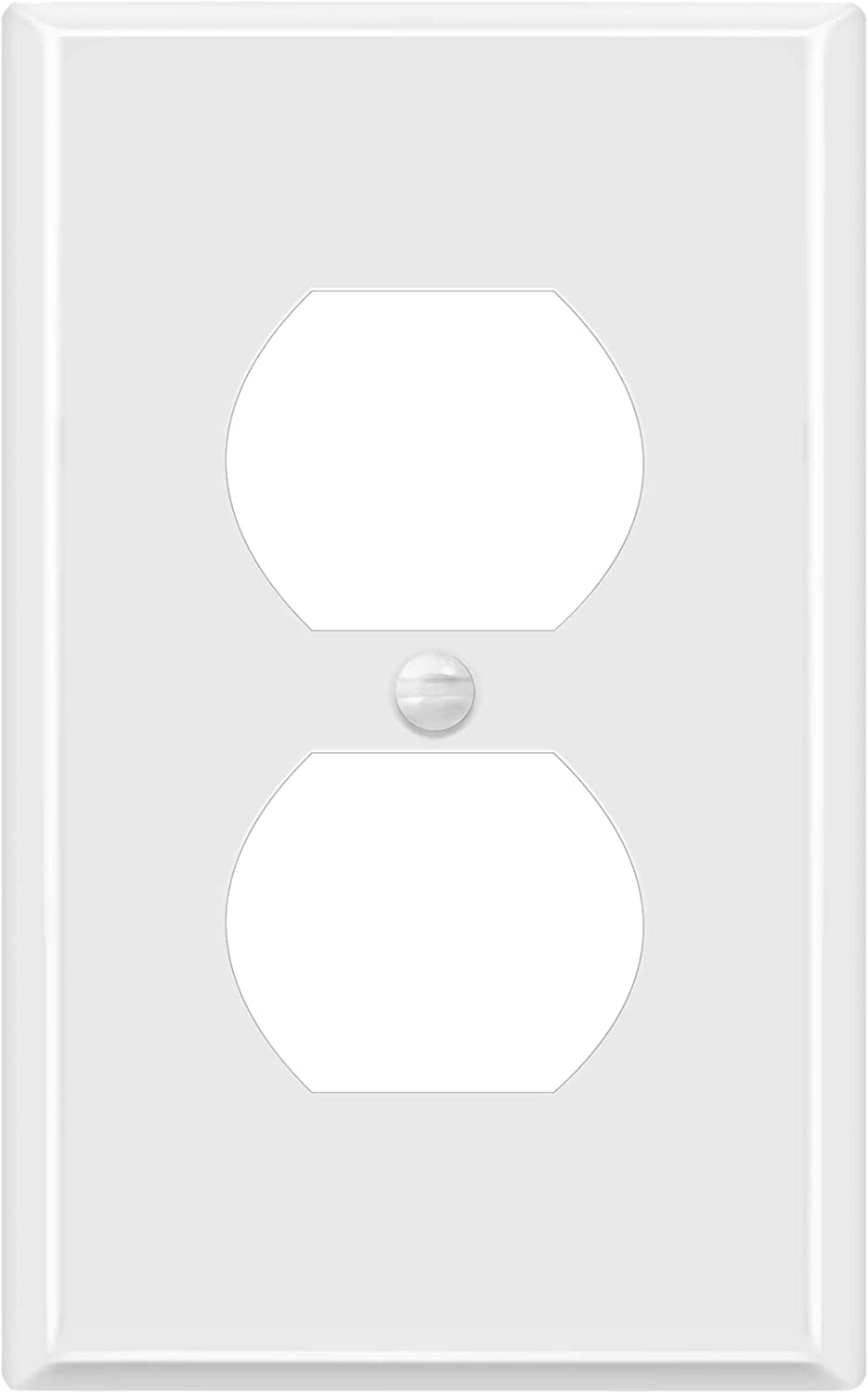 ENERLITES Duplex Receptacle Metal Wall Plate, Outlet Cover, Corrosion ...
