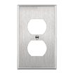 ENERLITES Toggle Light Switch Metal Wall Plate, Corrosion Resistant ...