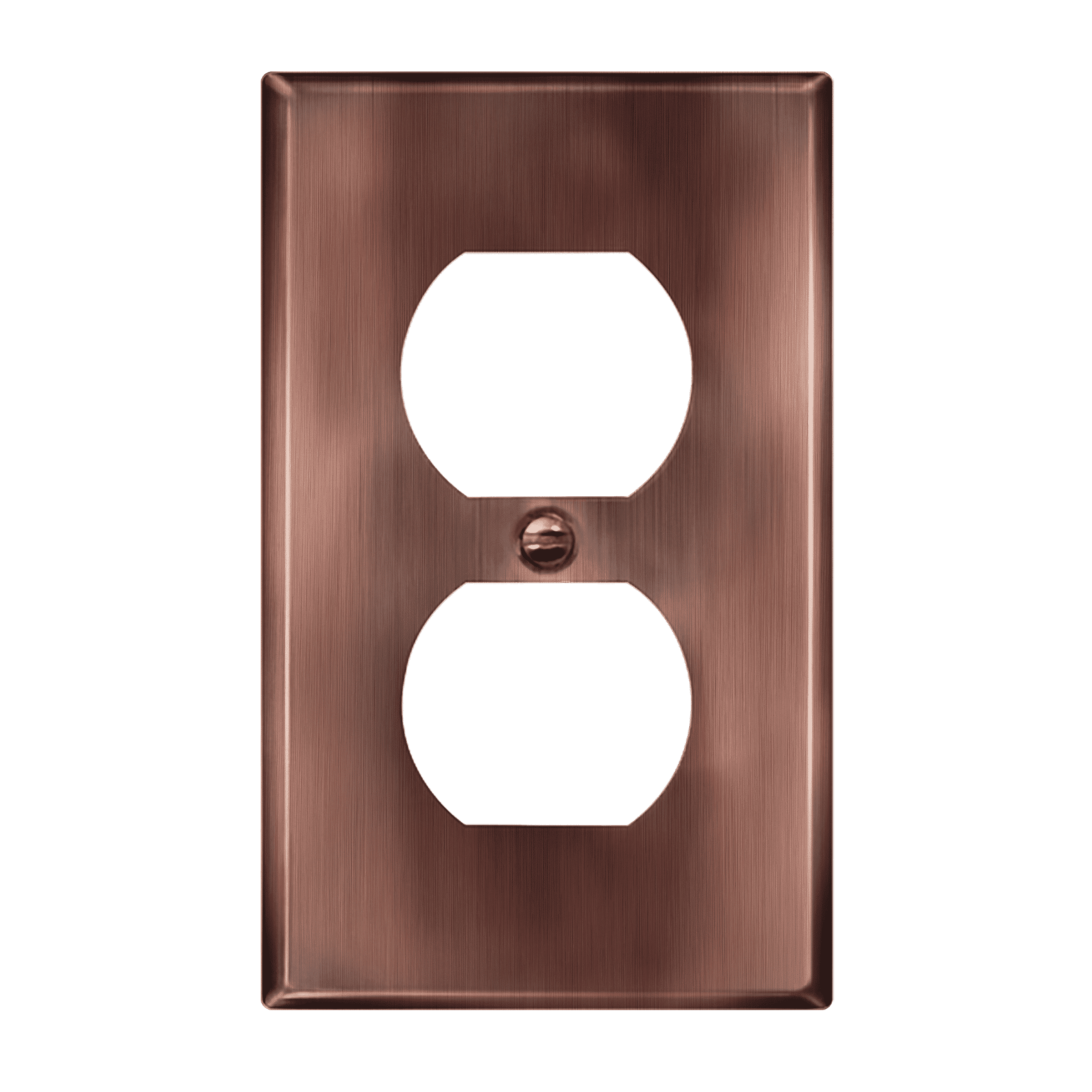 ENERLITES 1-Gang Outlet Cover, Stainless Steel, Duplex Receptacle Wall ...
