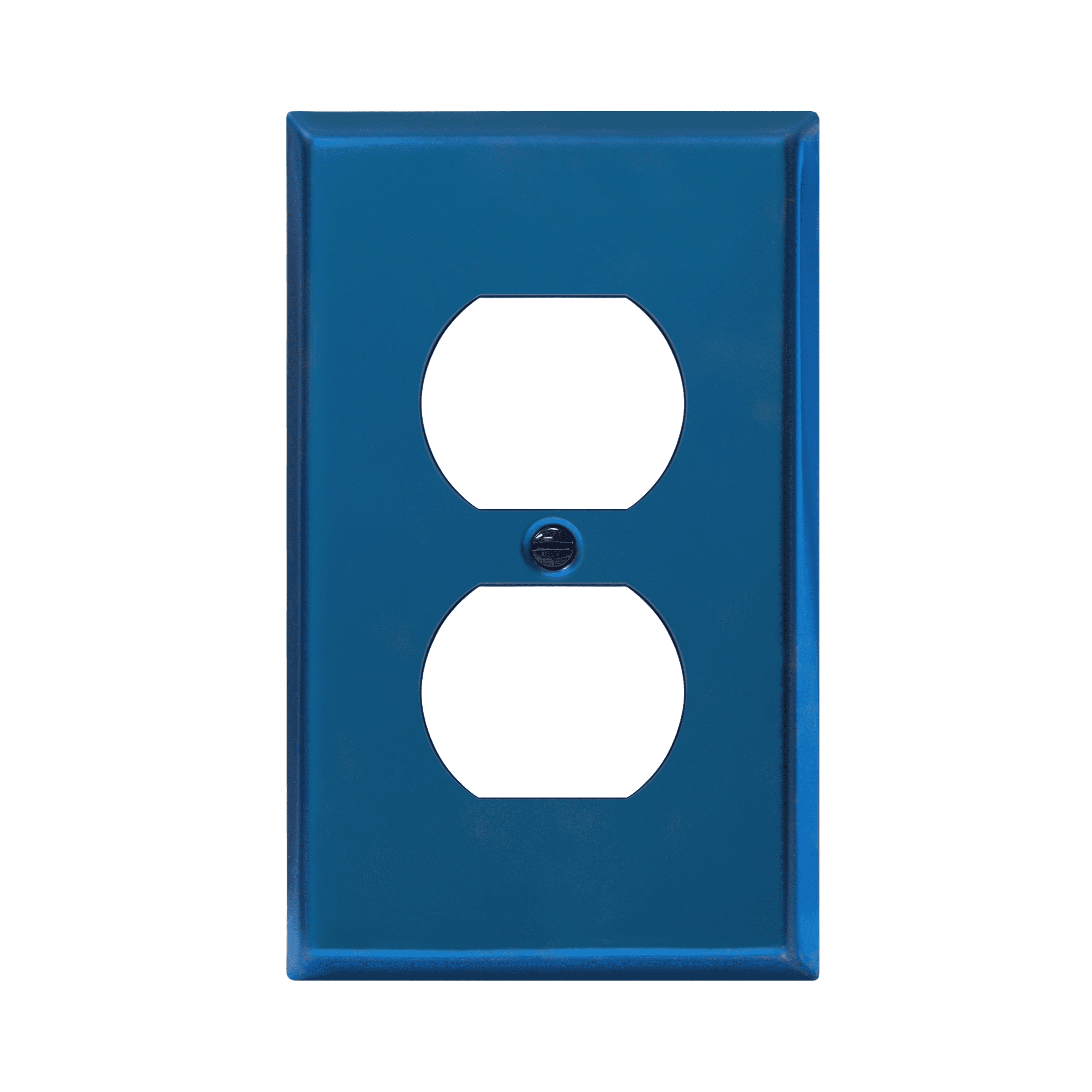 ENERLITES Duplex Receptacle Metal Wall Plate, Stainless Steel Outlet ...