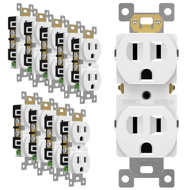 Getcheer Electrical sockets, Duplex Outlets and Wall Plates Bundle ...