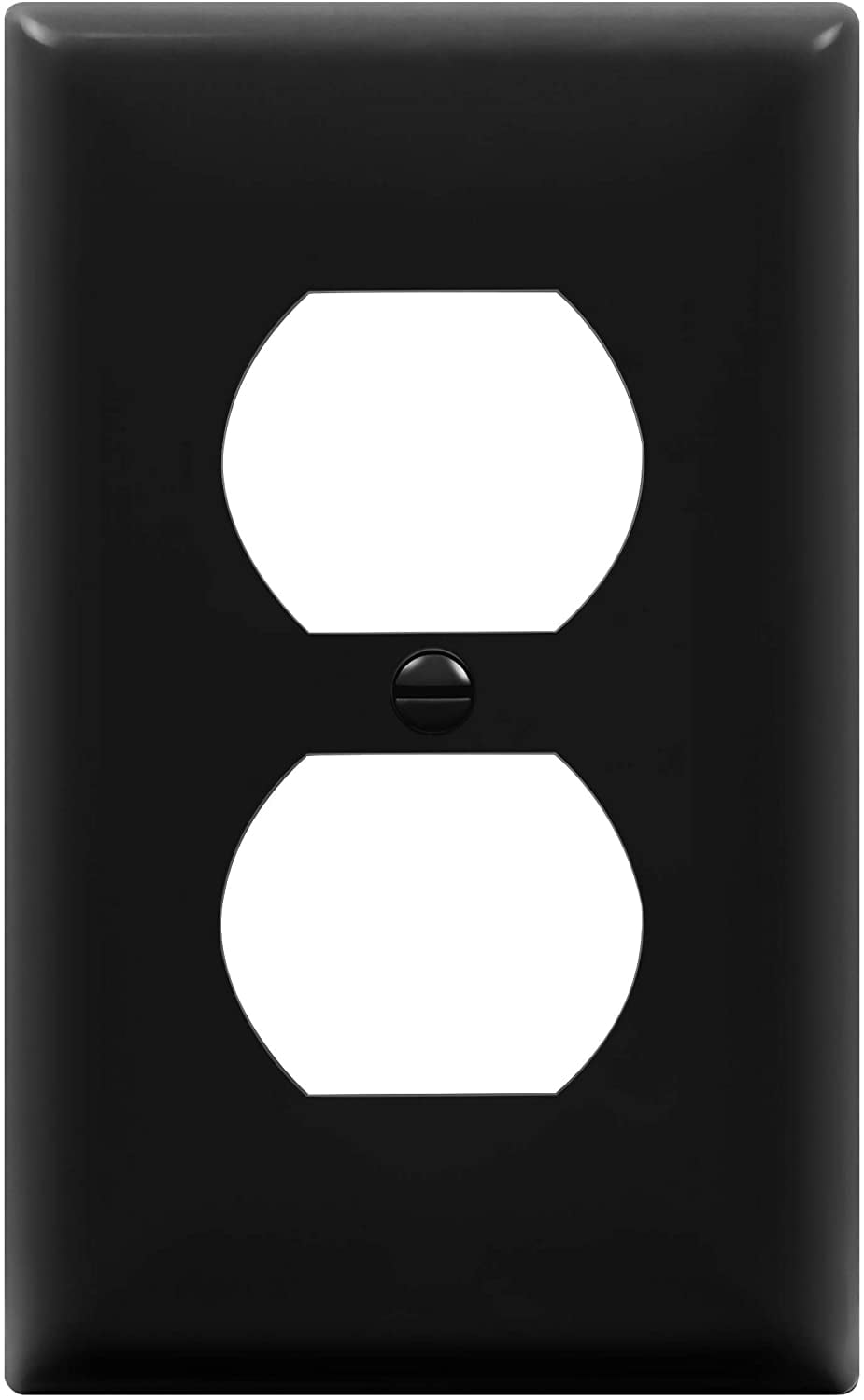 ENERLITES Duplex Receptacle Outlet Wall Plate, Size 1-Gang, Unbreakable ...