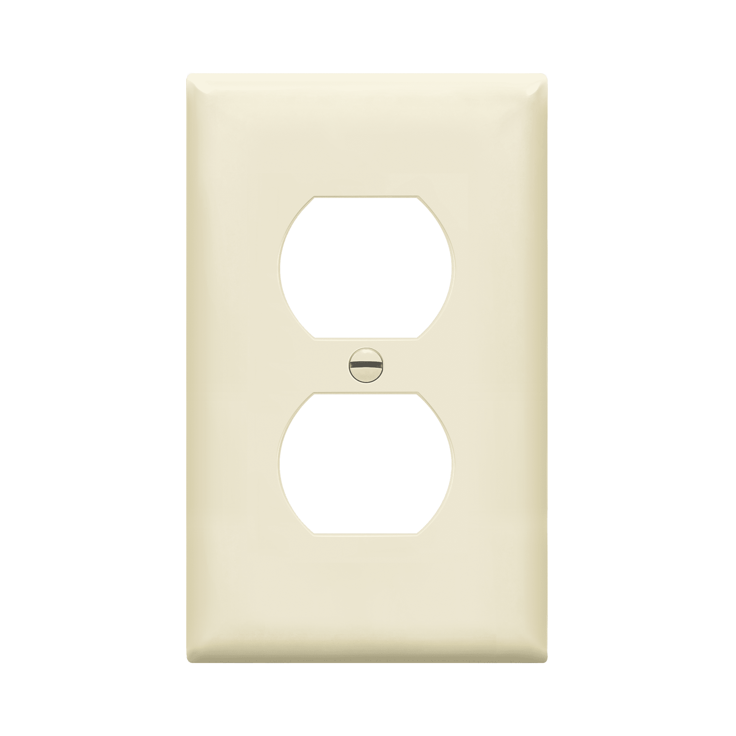 Enerlites Duplex Receptacle Outlet Wall Plate, 1-Gang Standard Size ...
