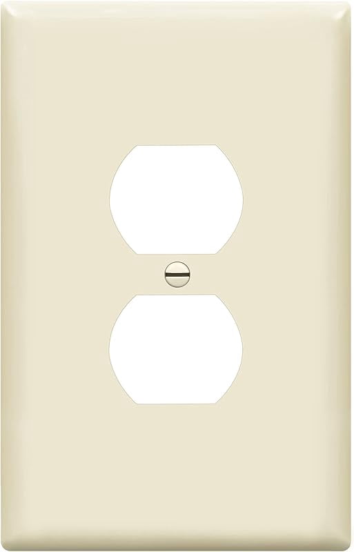 ENERLITES Duplex Wall Plates Kit, Electrical Outlet Covers, Standard ...