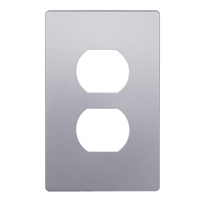 ENERLITES Elite Series Duplex Outlet Receptacle Cover, Screwless Wall ...