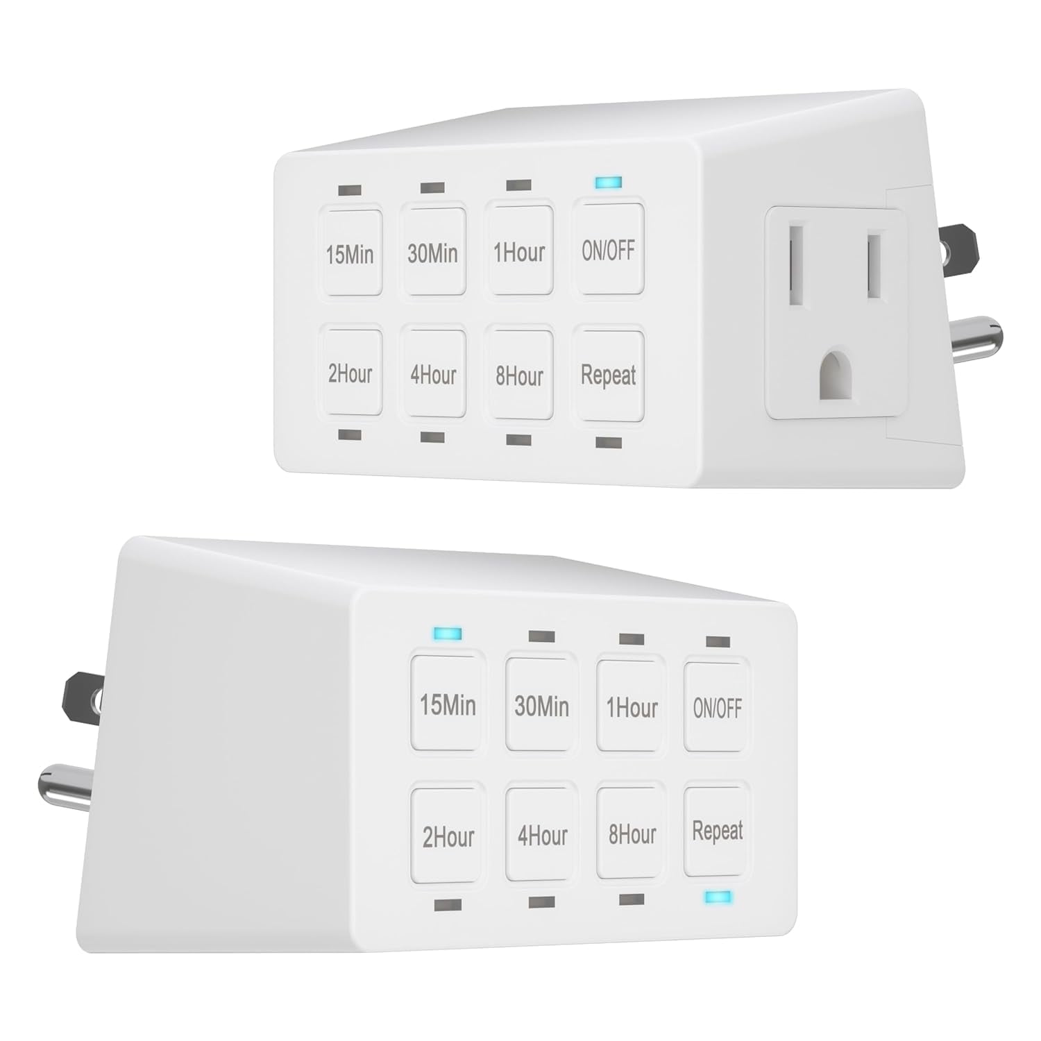 ENERLITES Indoor Plug-in 8-Hour Indoor Plug-in Timer for Electrical ...