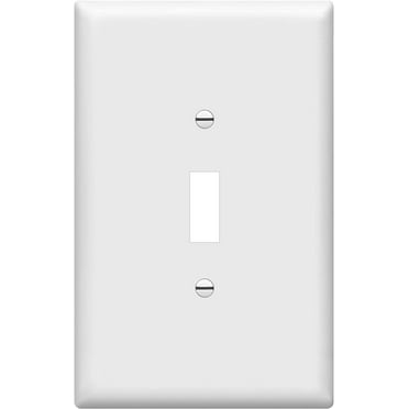 ENERLITES Jumbo Decorator Switch Cover, Two Outlet Wall Plate ...