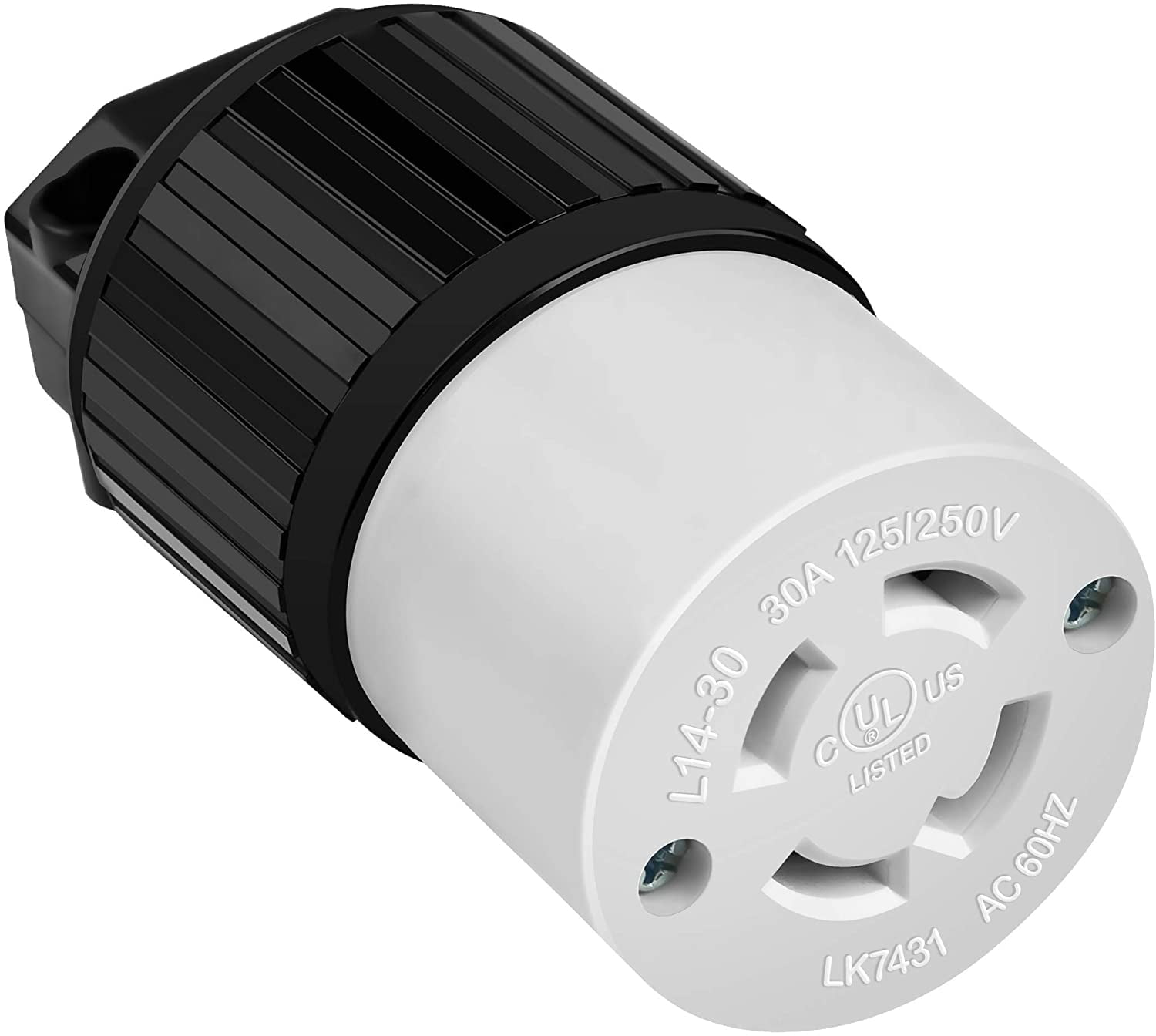 ENERLITES NEMA L14-30R Locking Connector for Generator, Twist Lock ...