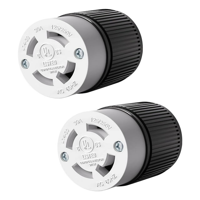 ENERLITES NEMA L14-30R Locking Connector for Generator, Twist Lock ...