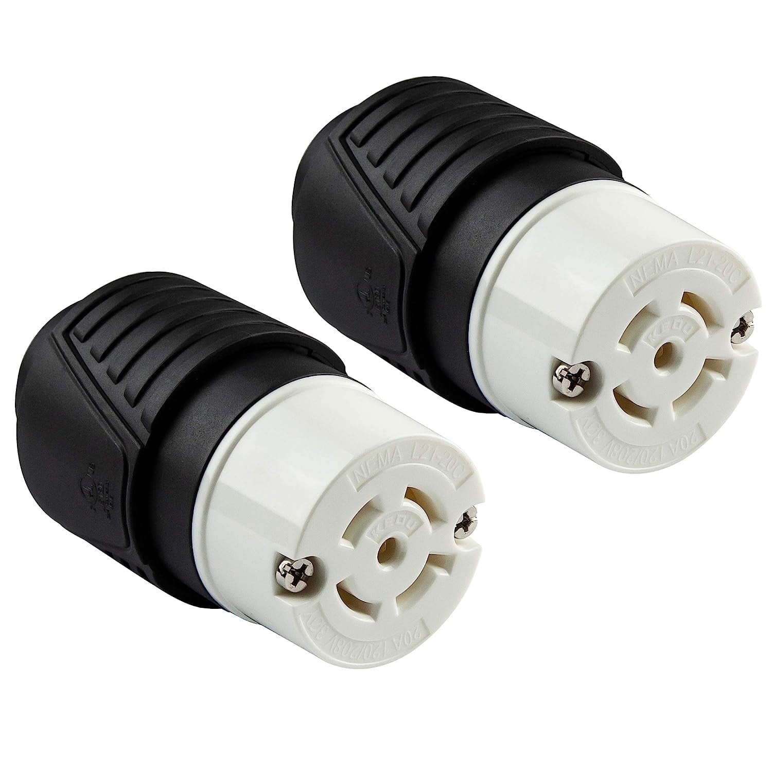ENERLITES NEMA L21-20R Locking Connector for Generator, Twist Lock ...