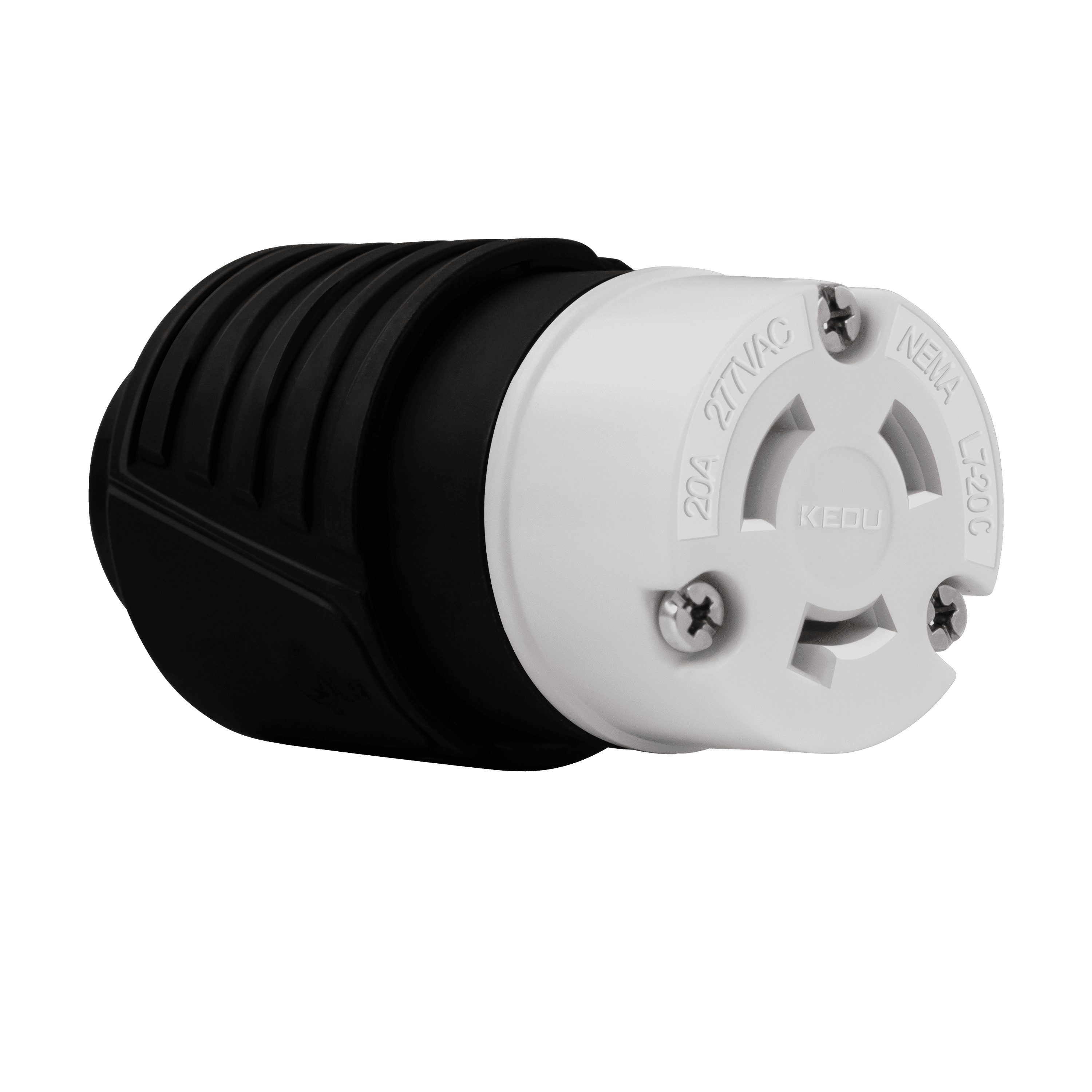 Enerlites NEMA L7-20R Locking Connector, Twist Lock Female Plug, 20 Amp ...