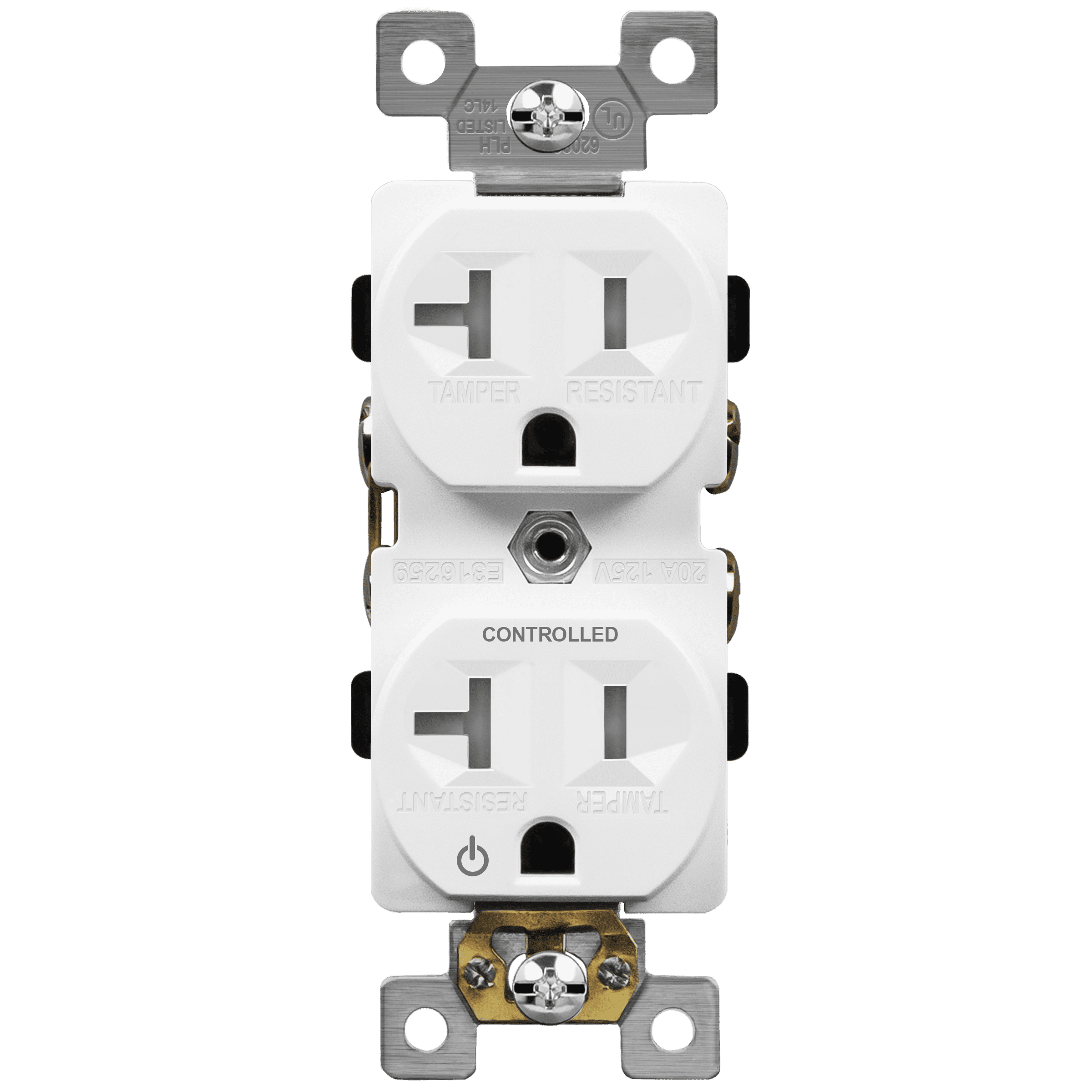 ENERLITES Plug-Load Control Duplex Receptacle Outlet, Tamper-Resistant ...