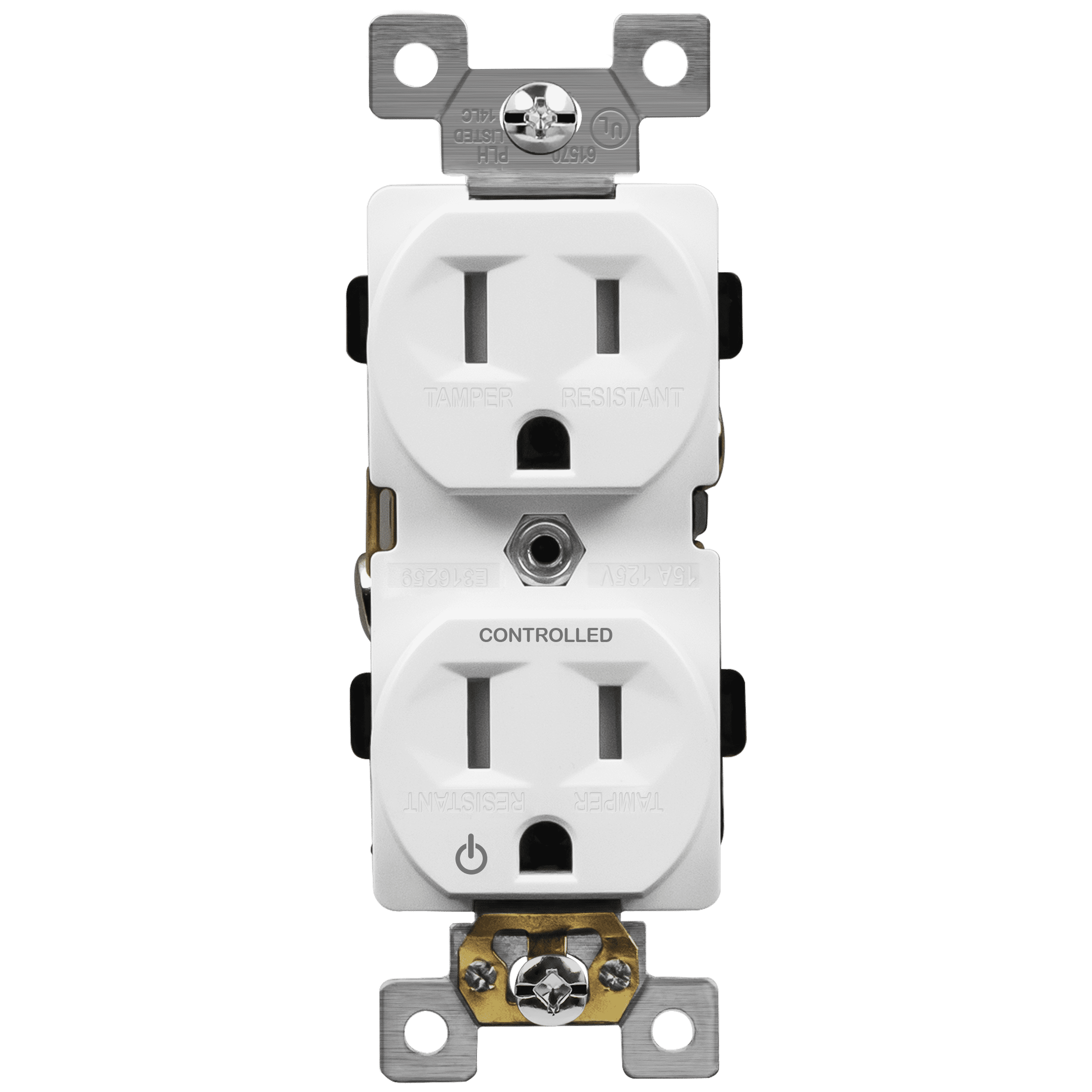 ENERLITES Plug-Load Controlled Duplex Receptacle Outlet, Tamper ...