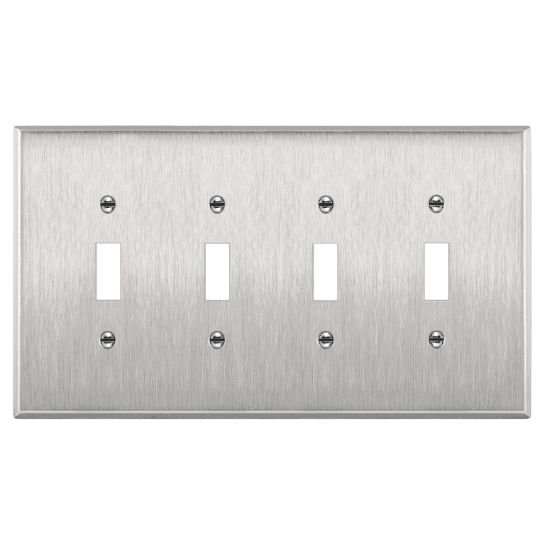 Quad Industrial Cover Plate