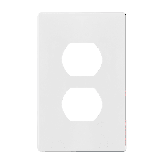 ENERLITES Screwless Duplex Wall Plate, Receptacle Outlet Cover ...