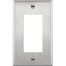 ENERLITES Vertical Duplex Weatherproof Wall Plate, Outdoor Electrical ...