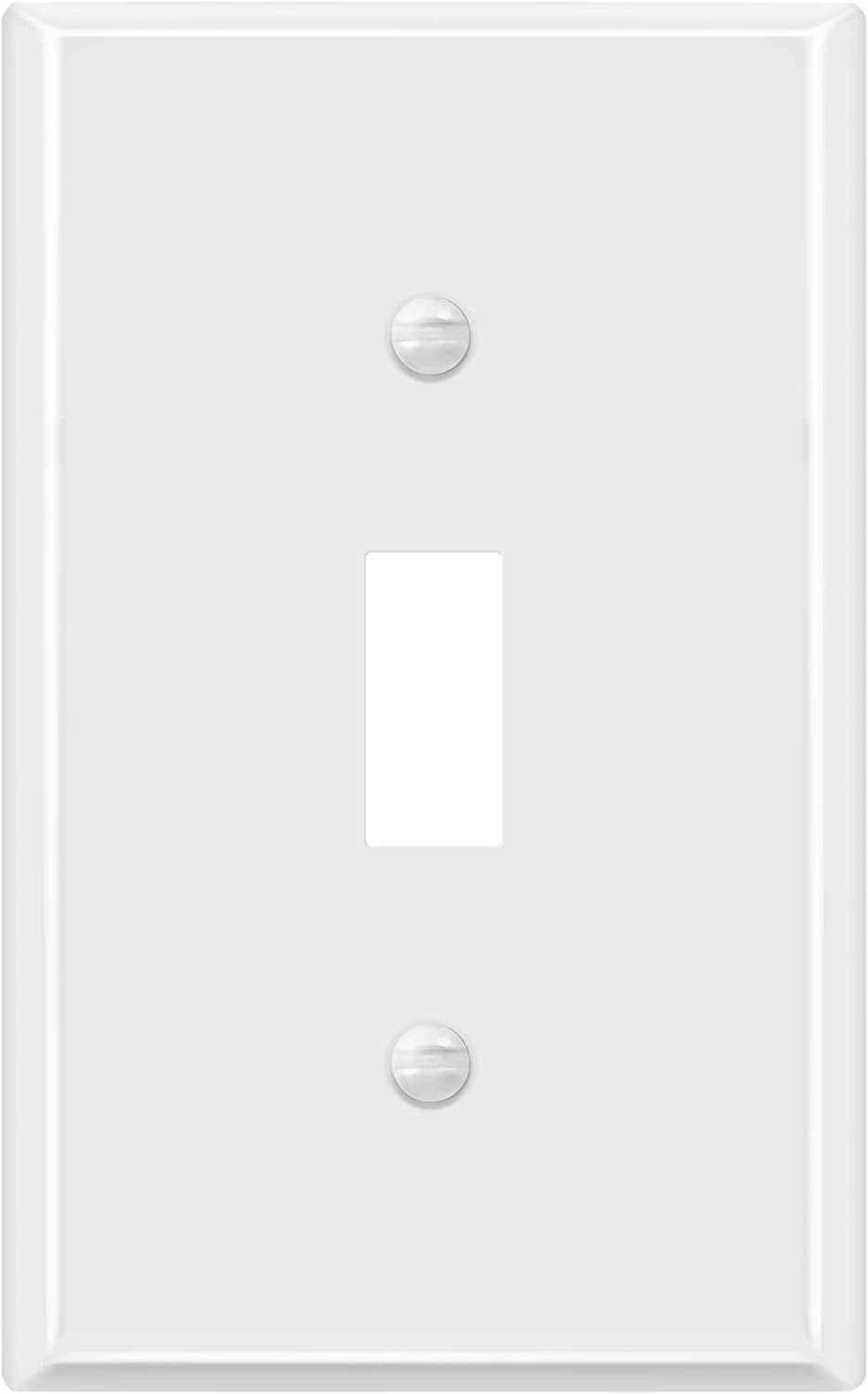 ENERLITES Toggle Light Switch Metal Cover Plate, Stainless Steel Wall ...