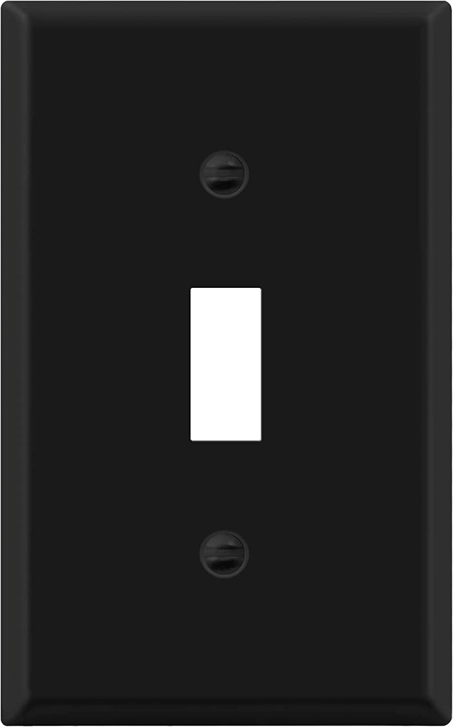 ENERLITES Toggle Light Switch Metal Cover Plate, Wall Plate, Corrosion ...