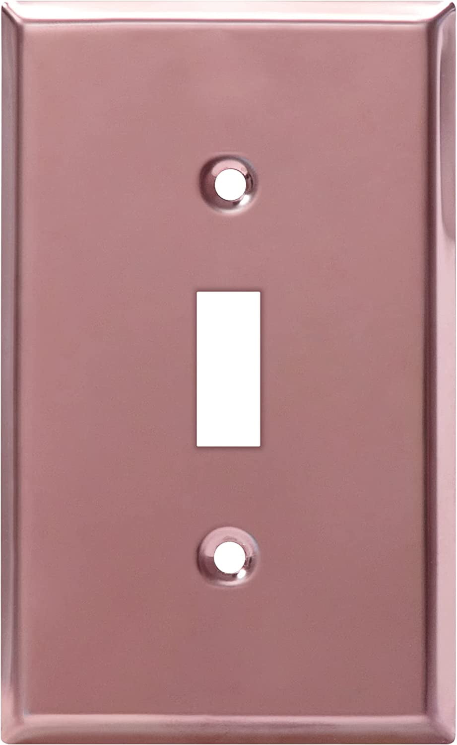 ENERLITES Toggle Light Switch Metal Wall Plate, Stainless Steel Switch ...