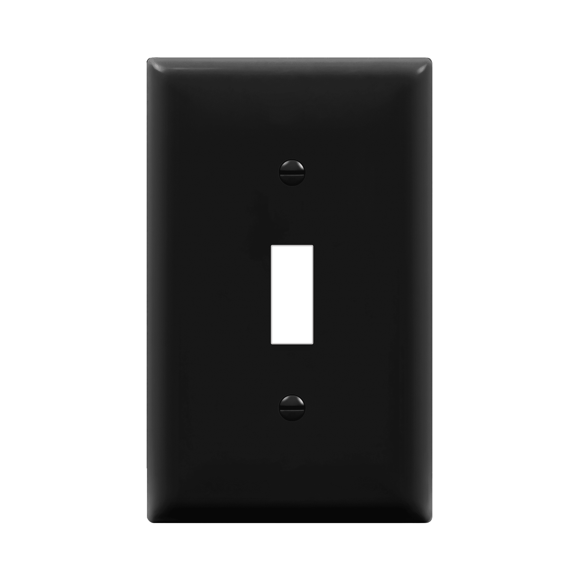 ENERLITES Toggle Light Switch Wall Plate, Gloss Finish, Standard Size 1 ...