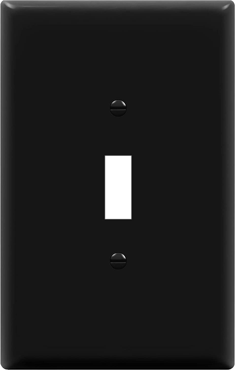 ENERLITES Toggle Light Switch Wall Plate, Jumbo Switch Cover, Gloss ...