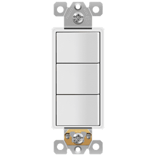 triple light switch toggle