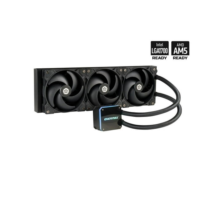 ENERMAX LIQMAX III SF 360 ARGB AIO CPU Liquid Cooler - 360mm Radiator ...