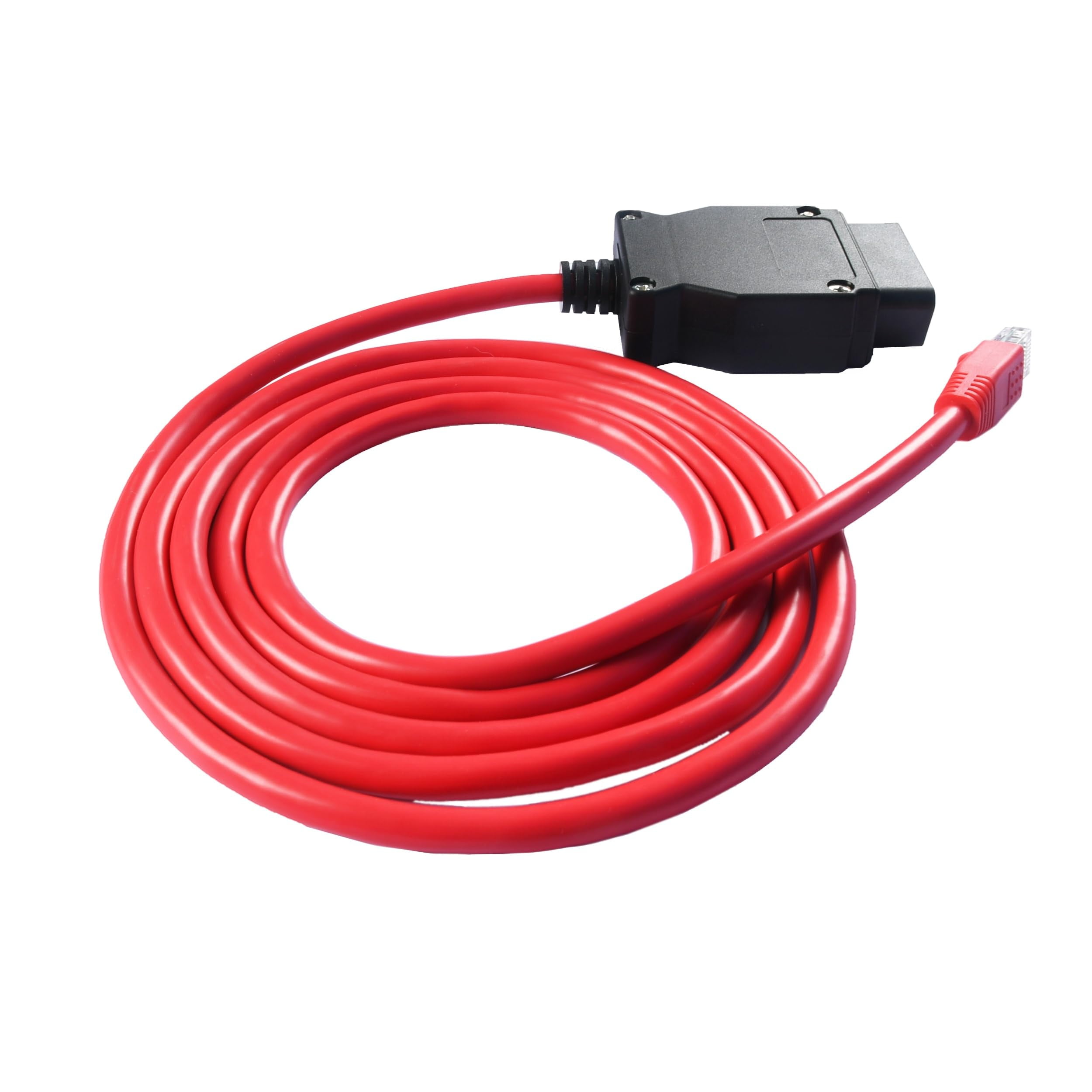 ENET OBD2 Ethernet RJ45 Cable OBDOBDII Compatible for ista F G Series ...