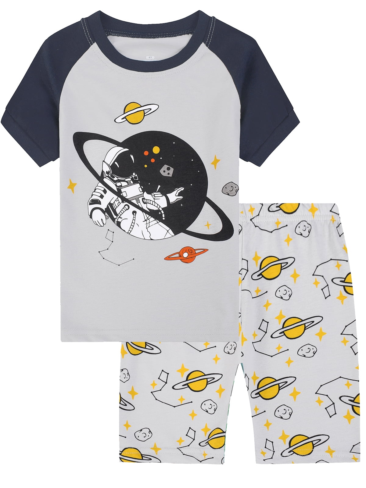 ENFLASH Boys Pajamas 2 Pieces Short Set Cotton Game Sleepwear Size 2-9 Years Kids Summer Pjs ...